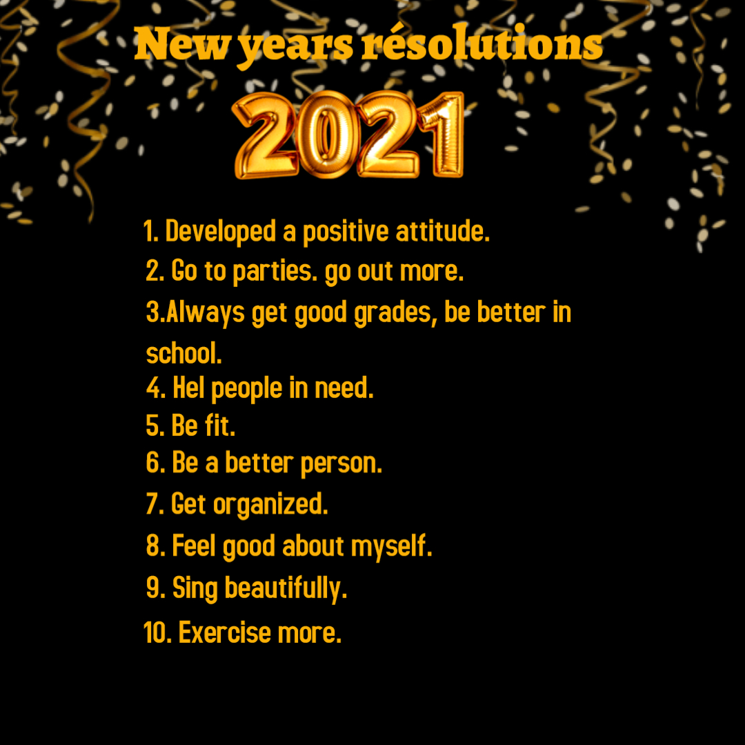 Digital New Year's Resolutions - Collège Octave Mirbeau